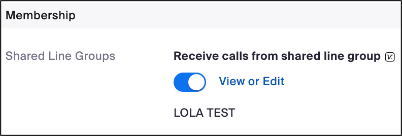 Using Shared Line Groups / ITS Documentation